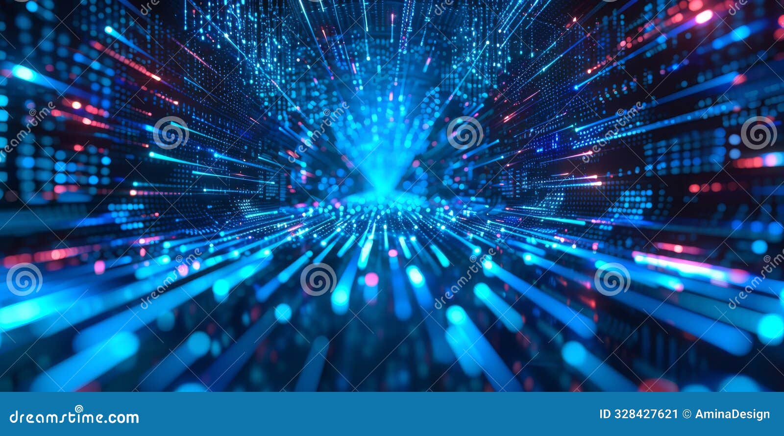 Explore the Dynamic and Futuristic Data Flow with Digital Network ...