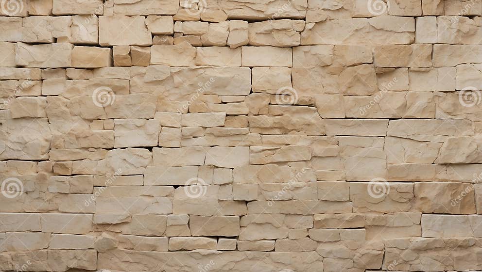 Dynamic Terrain: Split-Faced Limestone Palette. AI Generate Stock ...