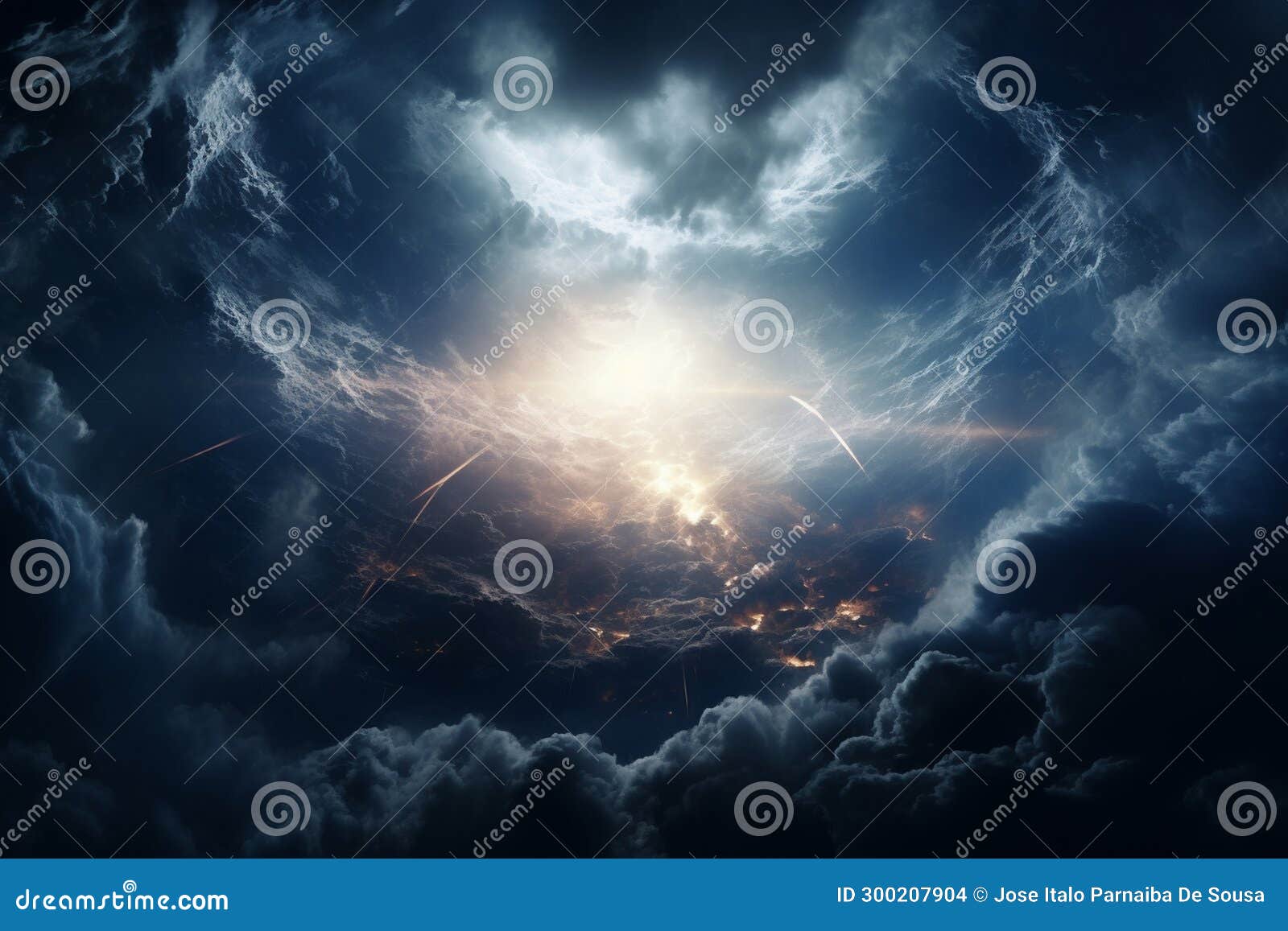 Explore the Edges of a Cosmic Storm As Stock Illustration ...