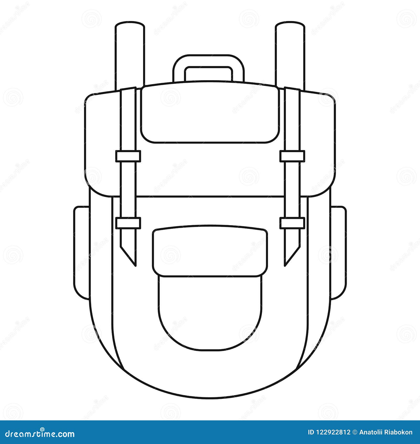 Explore El Icono De La Mochila, Estilo Del Esquema Ilustración del ... Explore El Icono De La Mochila, Estilo Del Esquema Ilustración del ...
