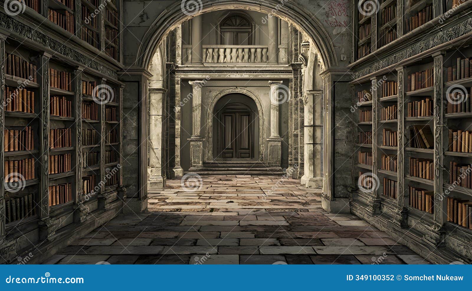 Explore the Enchanting Architecture of an Abandoned Library Filled with ...