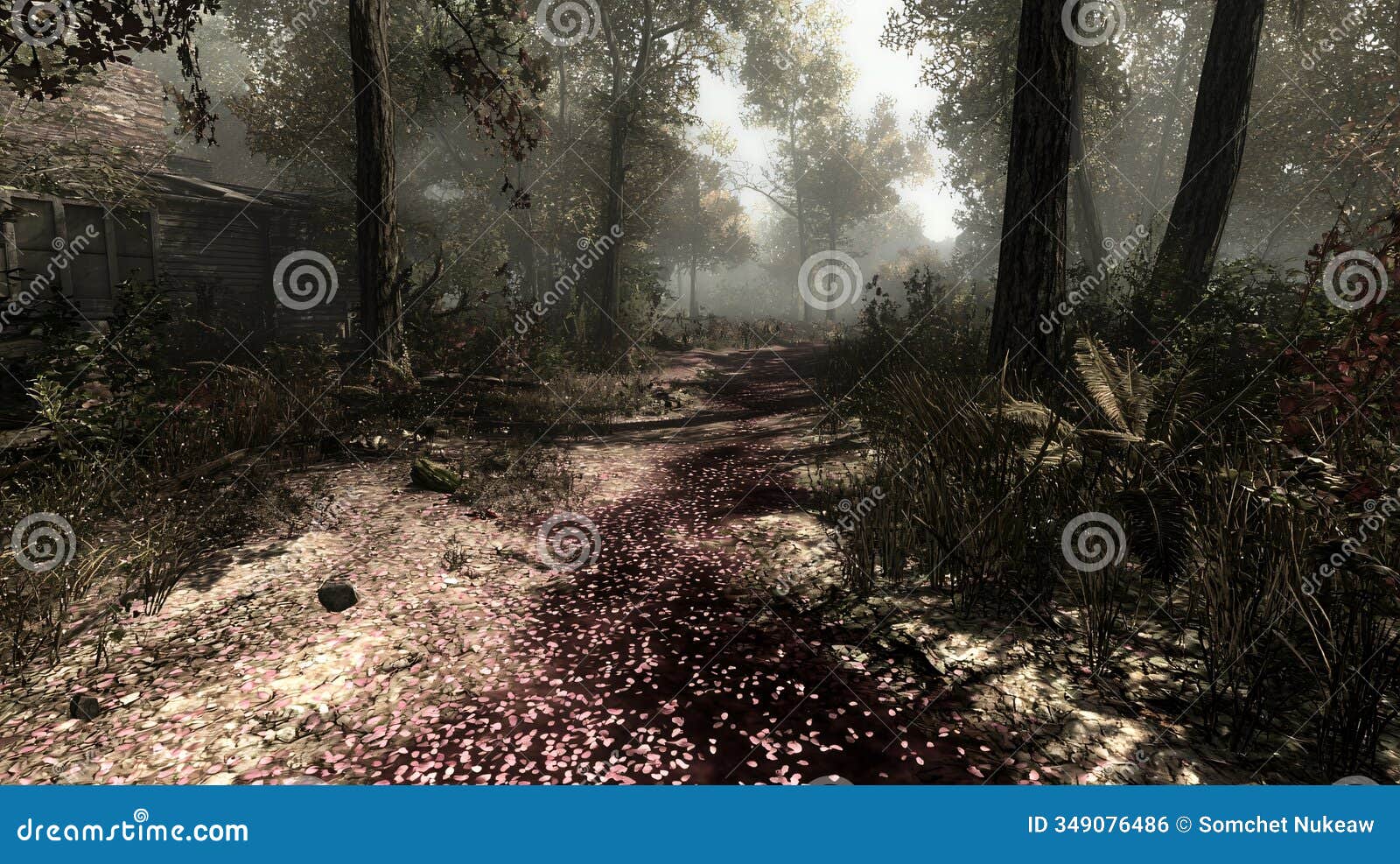 Enchanting Pathways: A Rustic Cottage Garden Abloom With Nature Royalty ...