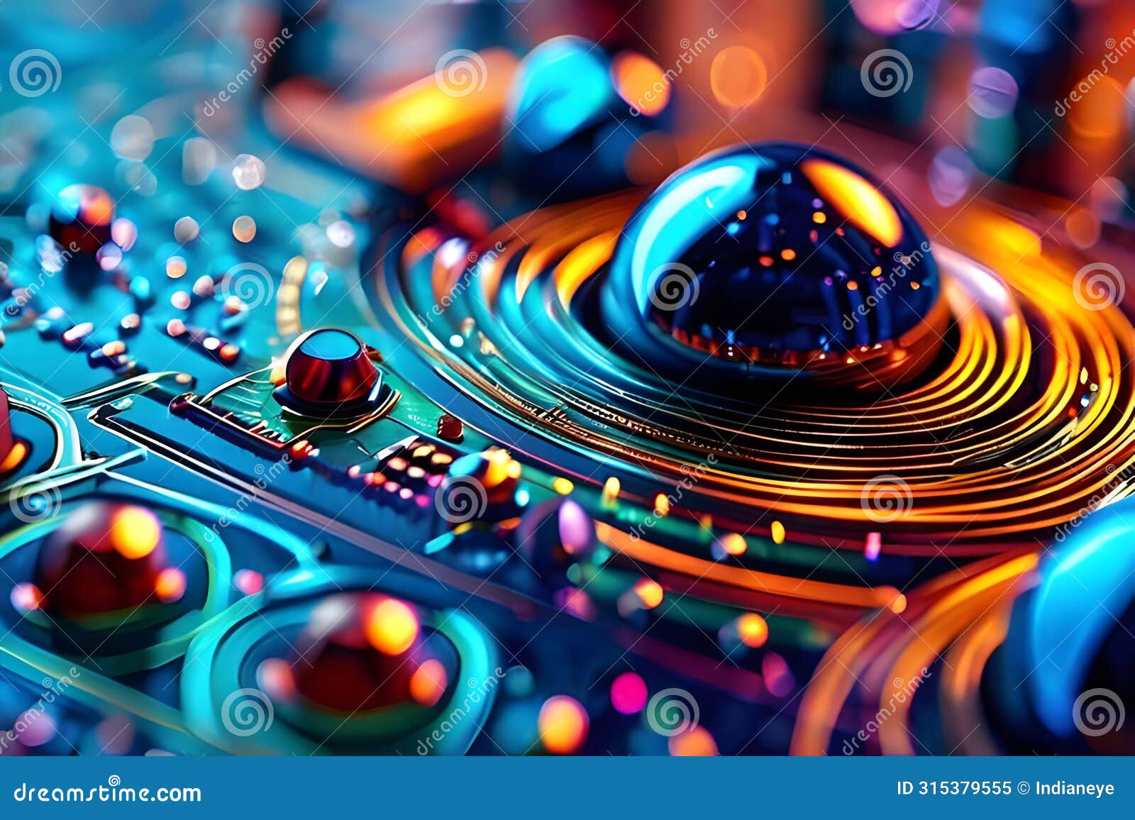 AI Generated Illustrations for the Concept of Physics on the Topic of ...