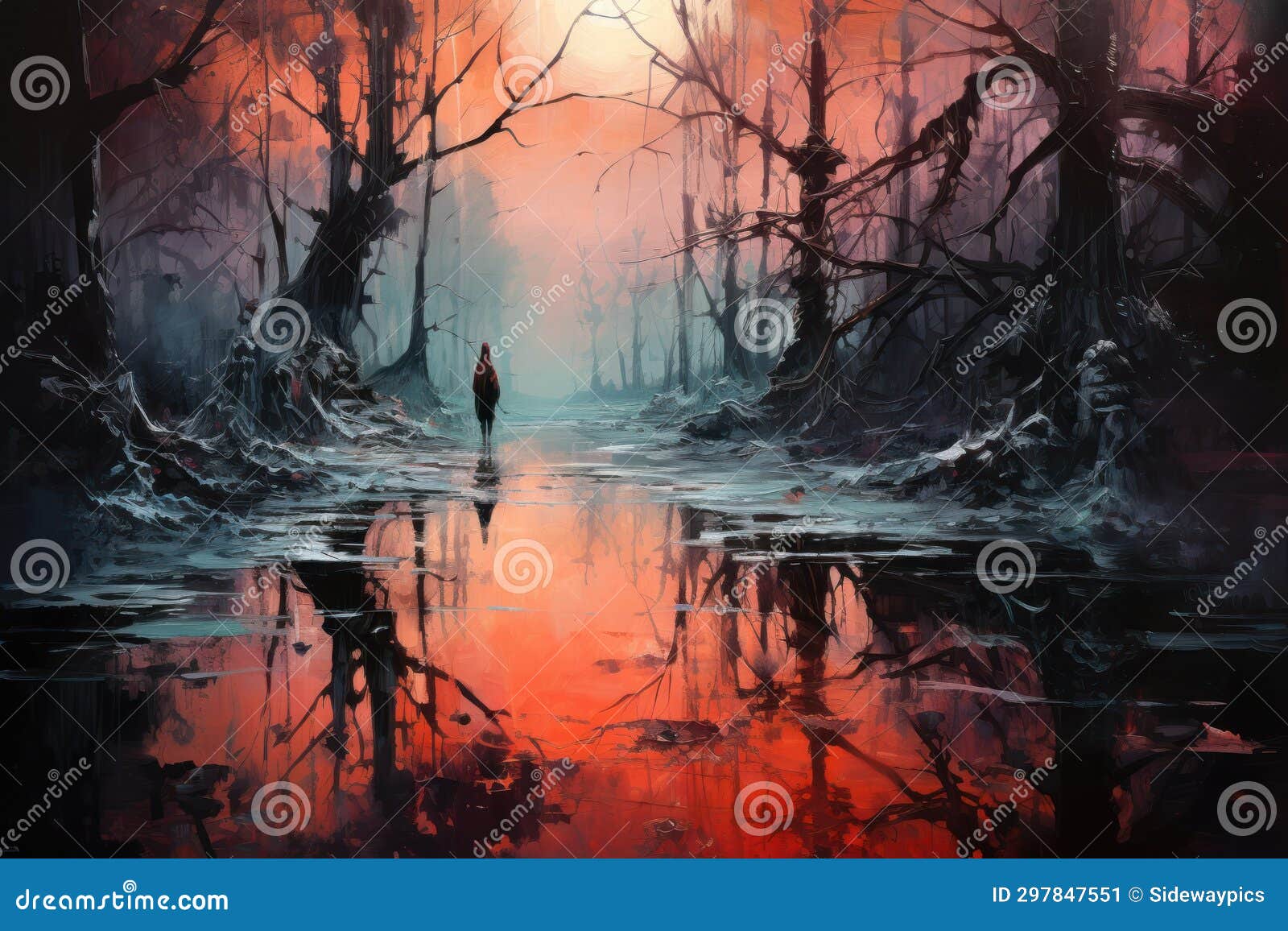 Winter Shadows - Generative AI Stock Image - Image of technique ...