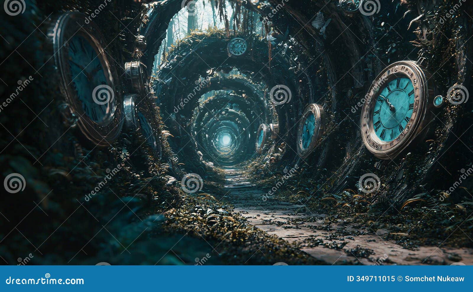 Explore the Endless Journey through Time and Dimensions in a Surreal ...