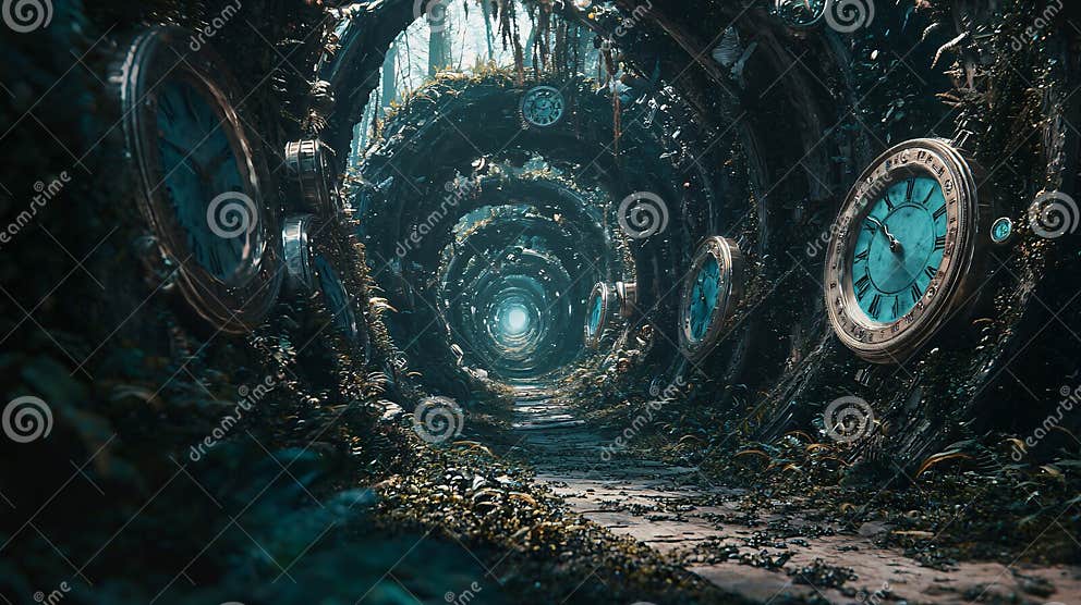 Explore the Endless Journey through Time and Dimensions in a Surreal ...
