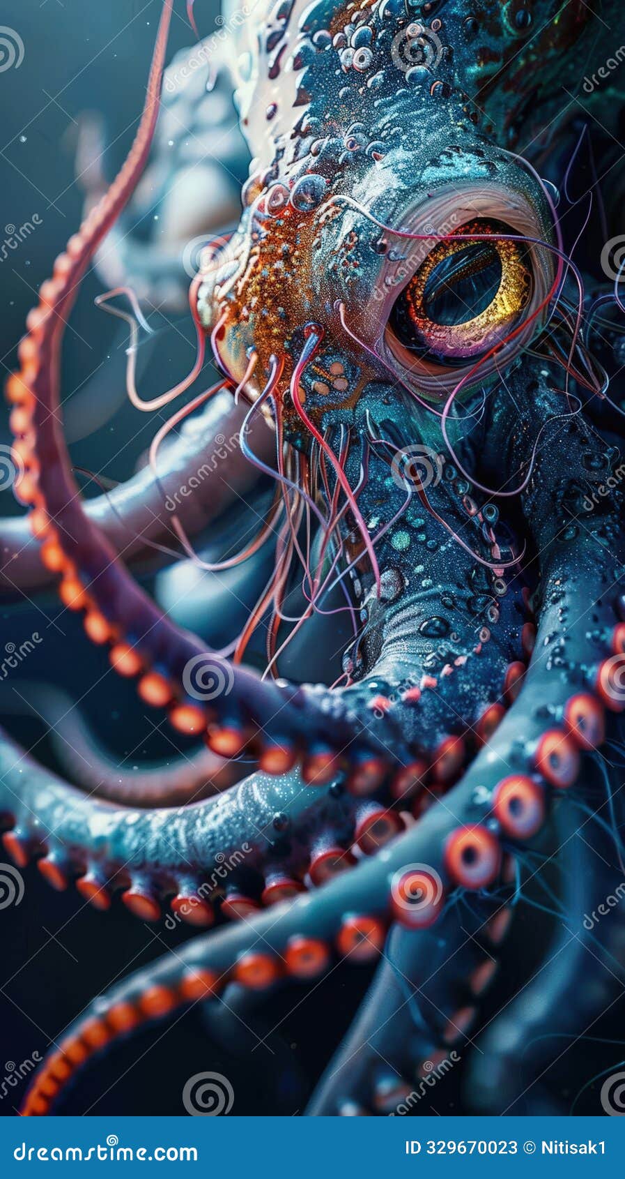 Explore The Enigmatic Beauty Of Deepsea Creatures In A Closeup Shot ...