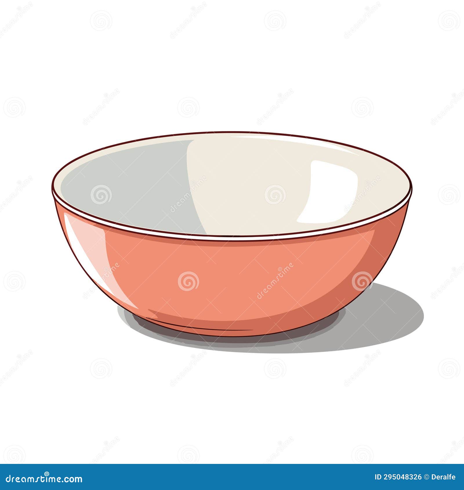 Timeless Classic: Bowl Vector Illustration Stock Vector - Illustration ...