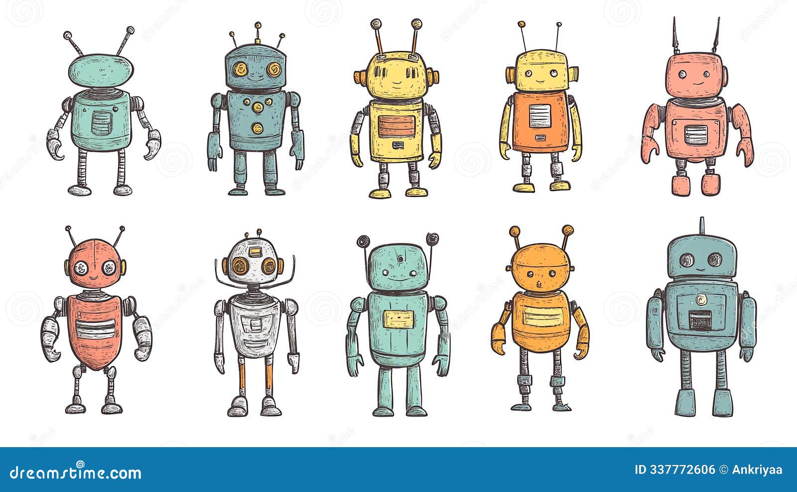The Evolution of Robot Characters in Animation and Media Set - AI ...
