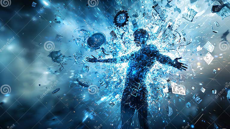 Explore the Fascinating Concept of a Person Dissolving into Time ...