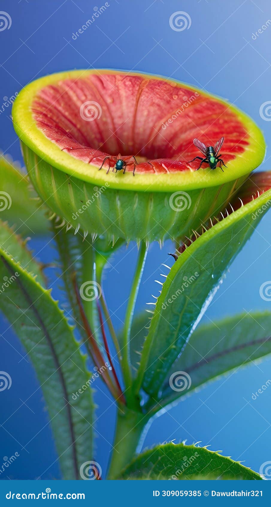 Captivating Carnivore the Venus Flytrap S Lure with a Prey Perched ...