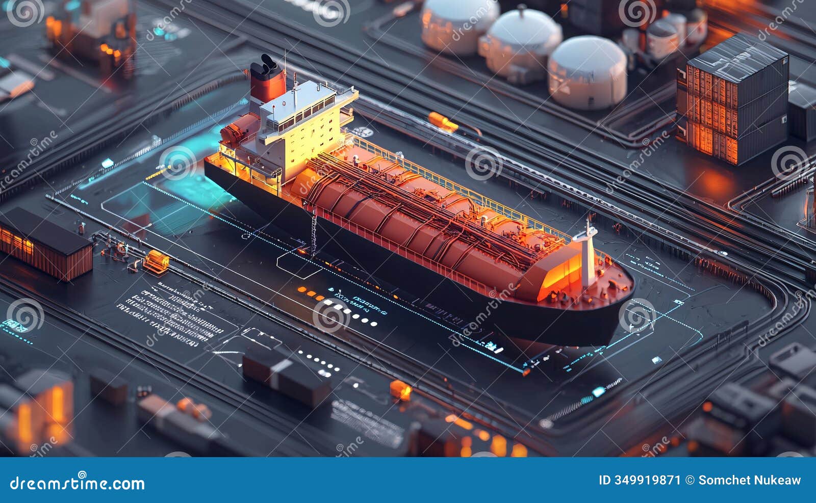 Explore the Future of Industrial Transport with Innovative 3d Ship ...