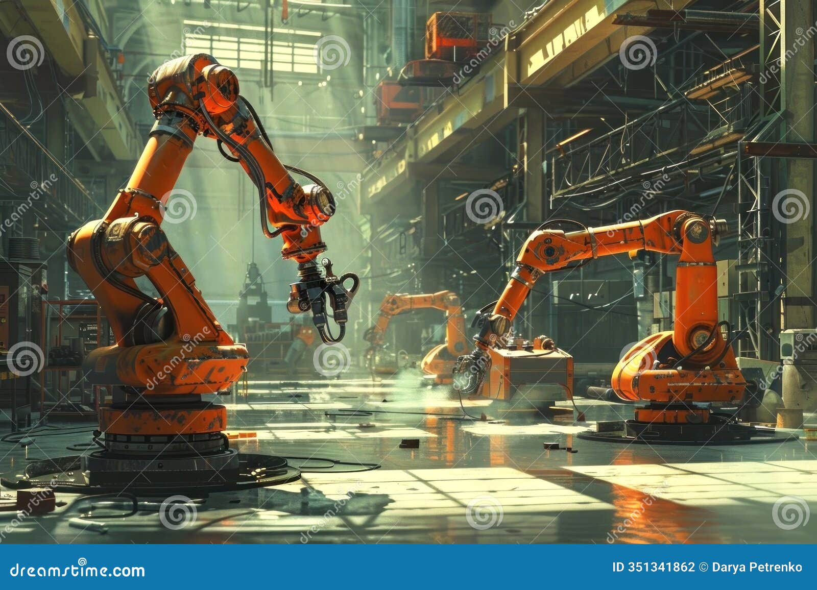 Explore the Future of Manufacturing, Robotic Arms Work Seamlessly in ...