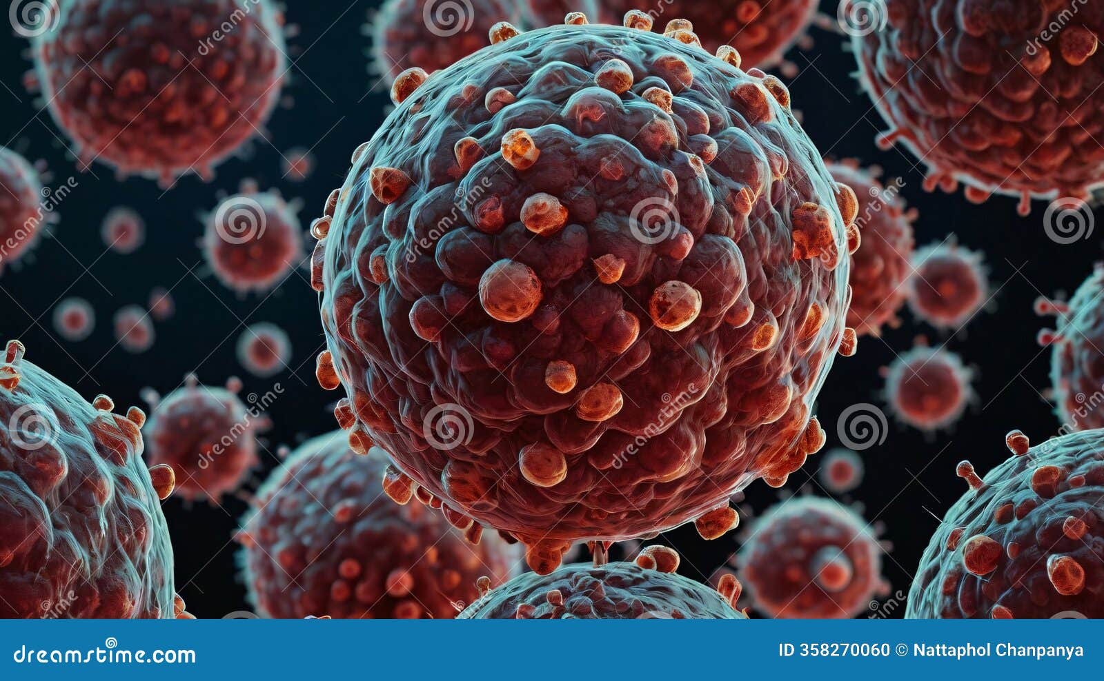 Filovirus Particles Causing Hemorrhagic Fevers Under High Magnification ...