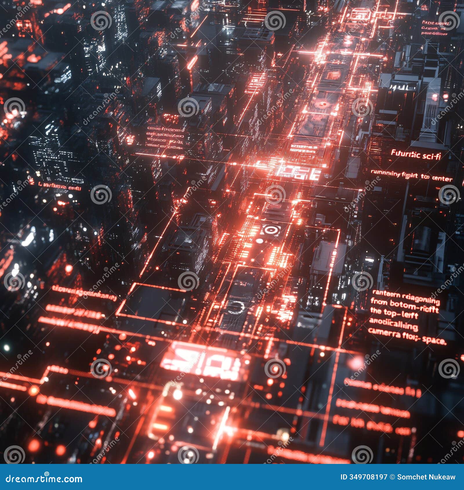 Explore The Intricacies Of Futuristic Sci-fi Circuit Patterns In ...