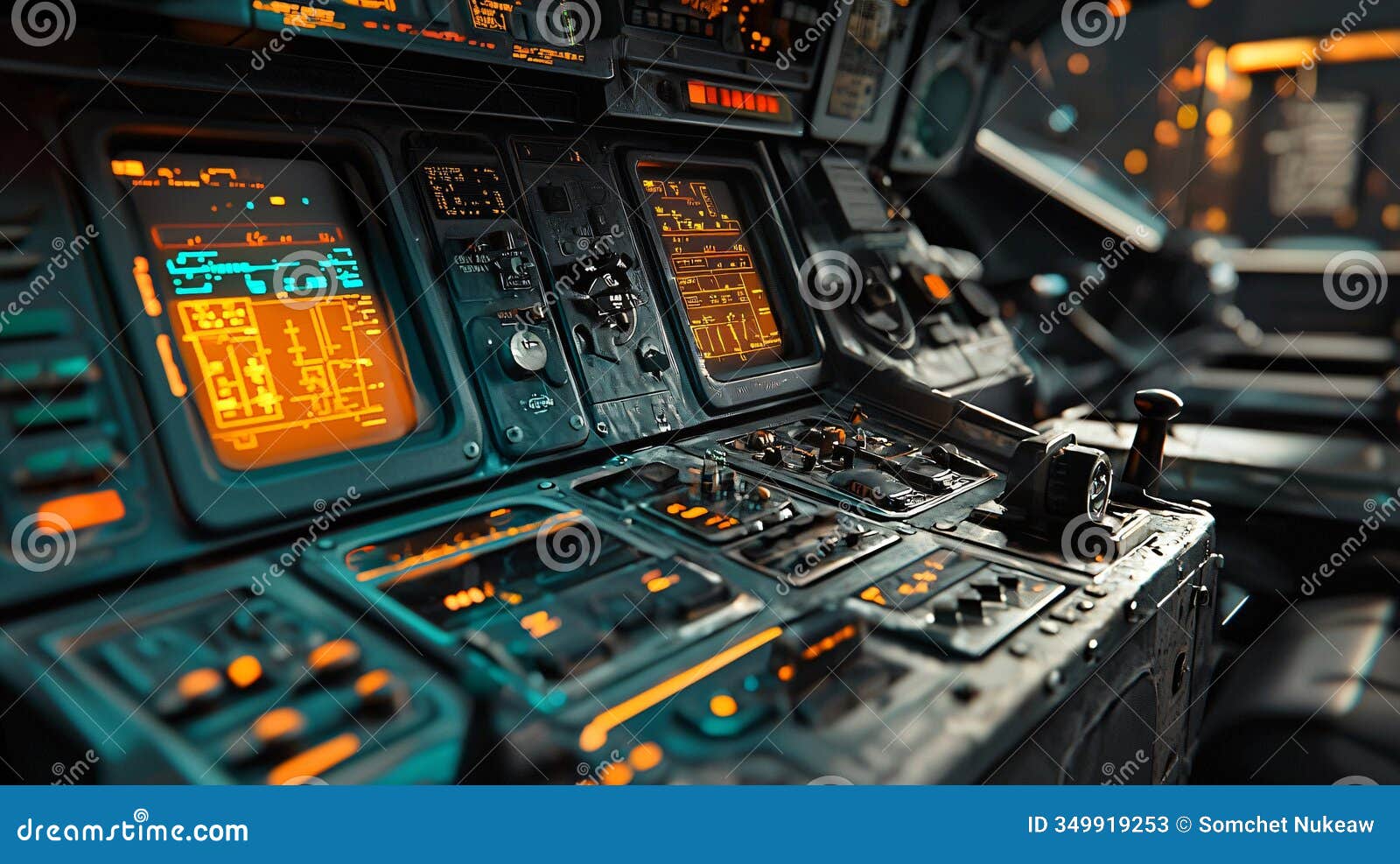Explore the Intricacies of a Radio Communication Device in a Cockpit ...