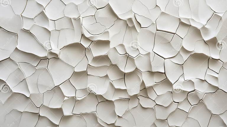 Abstract White Cracked Texture for Artistic Backgrounds Stock ...