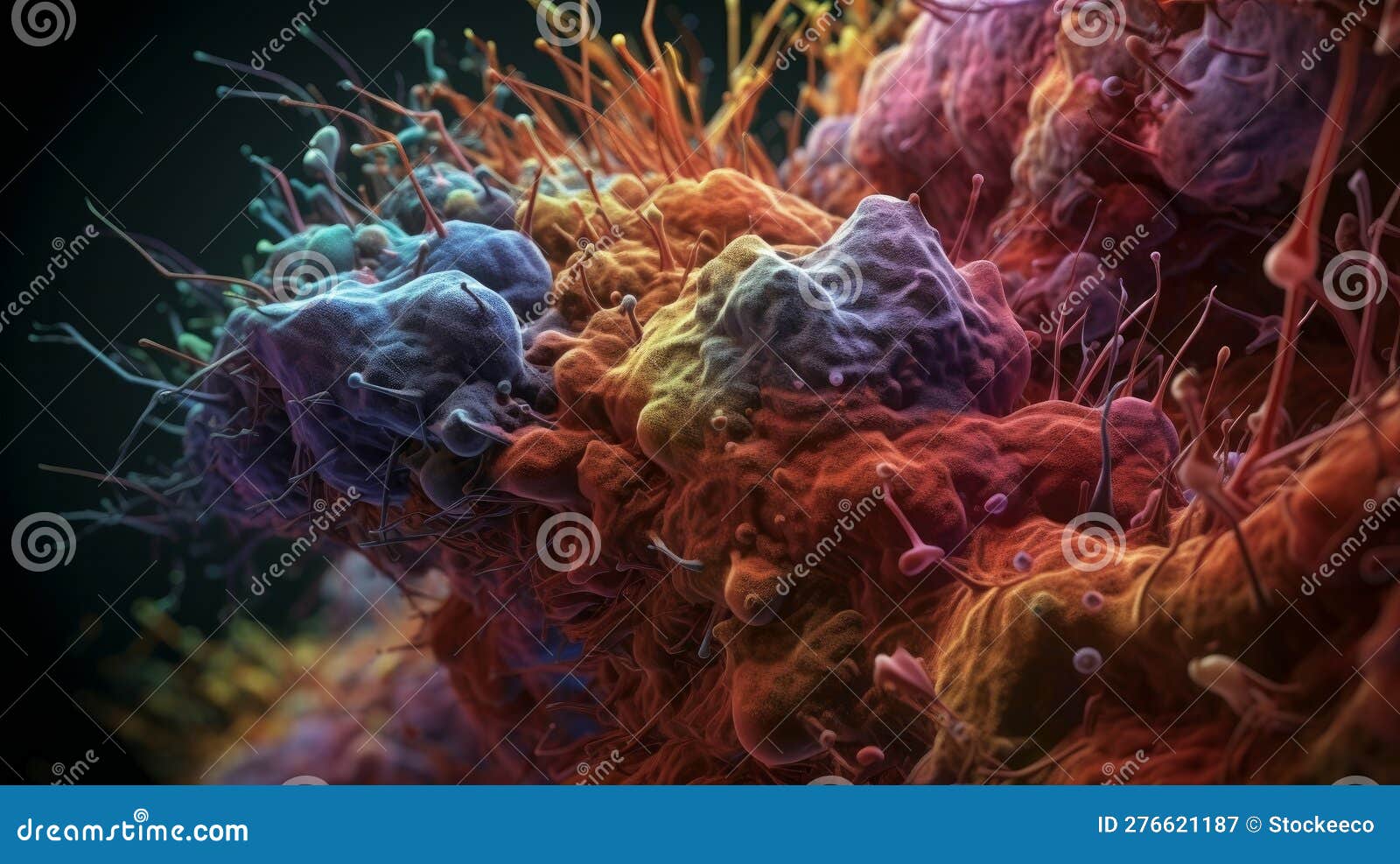 Hyper-realistic Detail of Adrenergic Receptor Communication Under ...