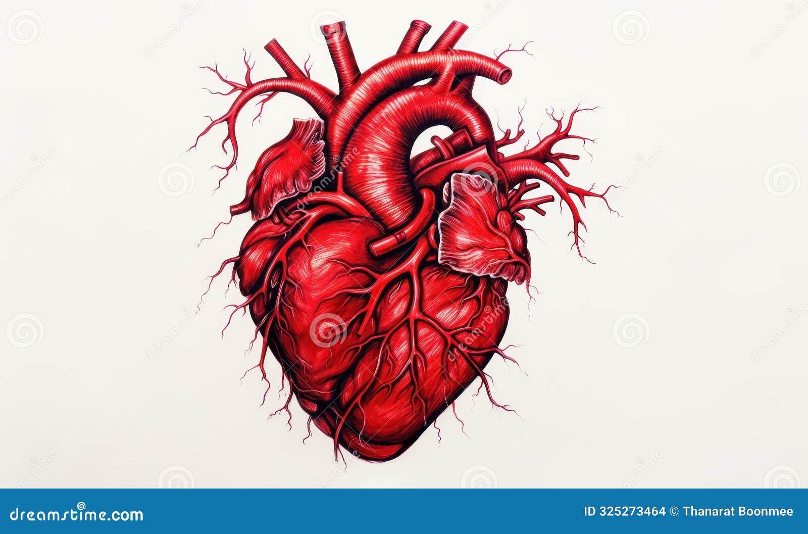 Explore the Intricate Components of the Human Heart Anatomy Dissected ...