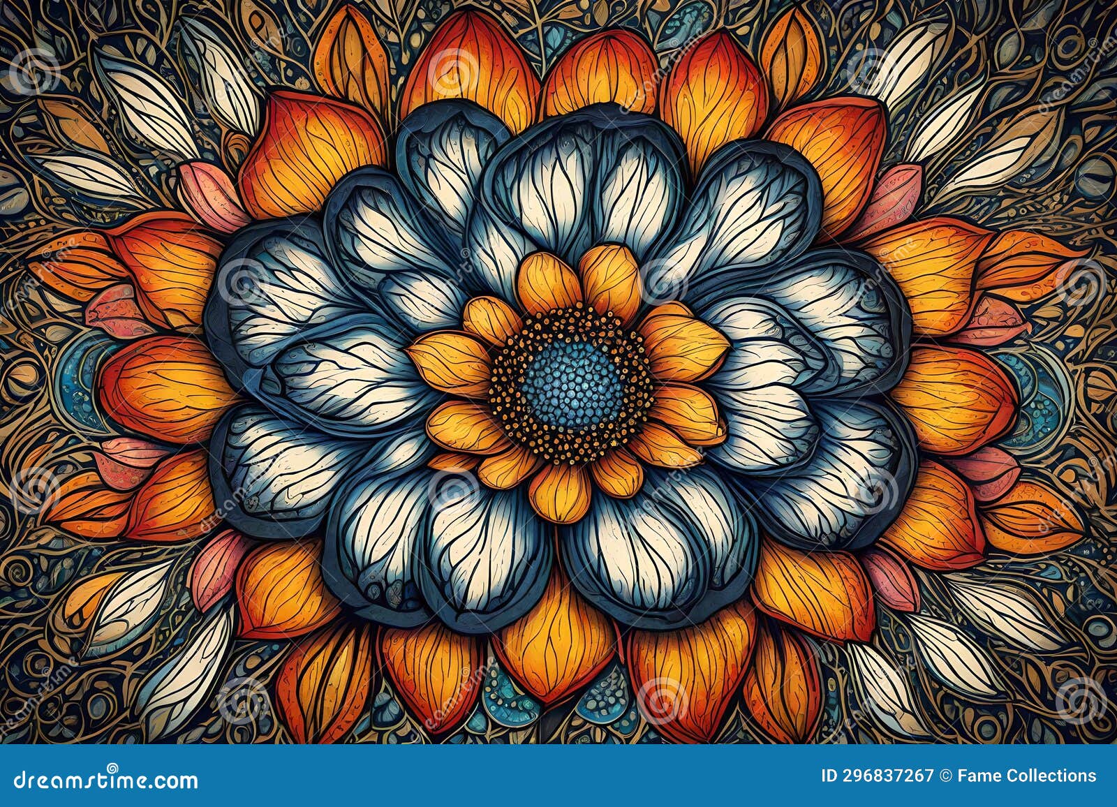 The Intricate Patterns of Emotional Growth through an Image of a ...