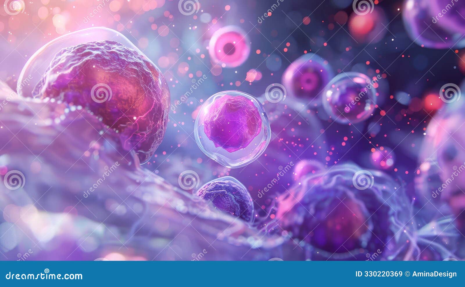 Explore the Intricate Structures of Cells through a Microscopic View ...