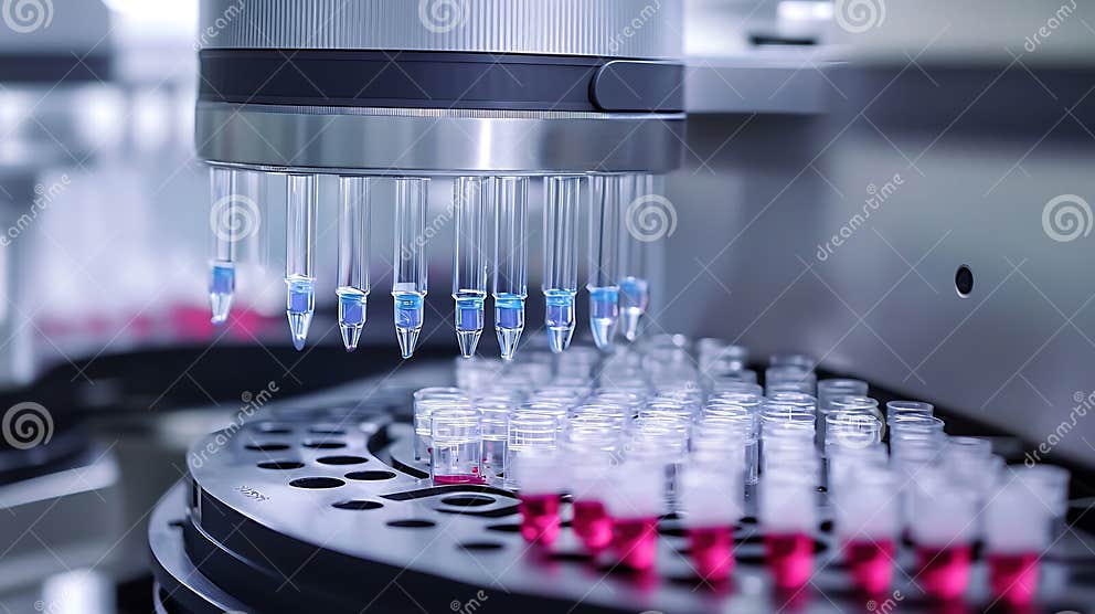 Advanced Laboratory Equipment with Precision Liquid Handling System for ...