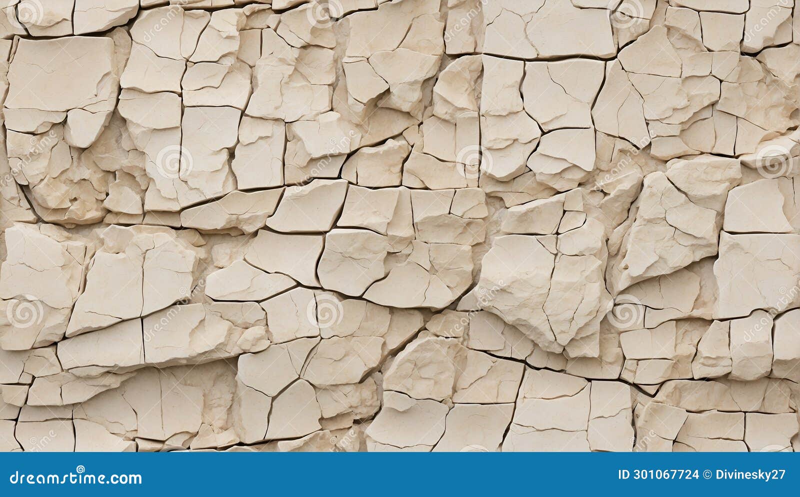 Limestone Linescape: Linear Fissure Texture. AI Generate Stock ...