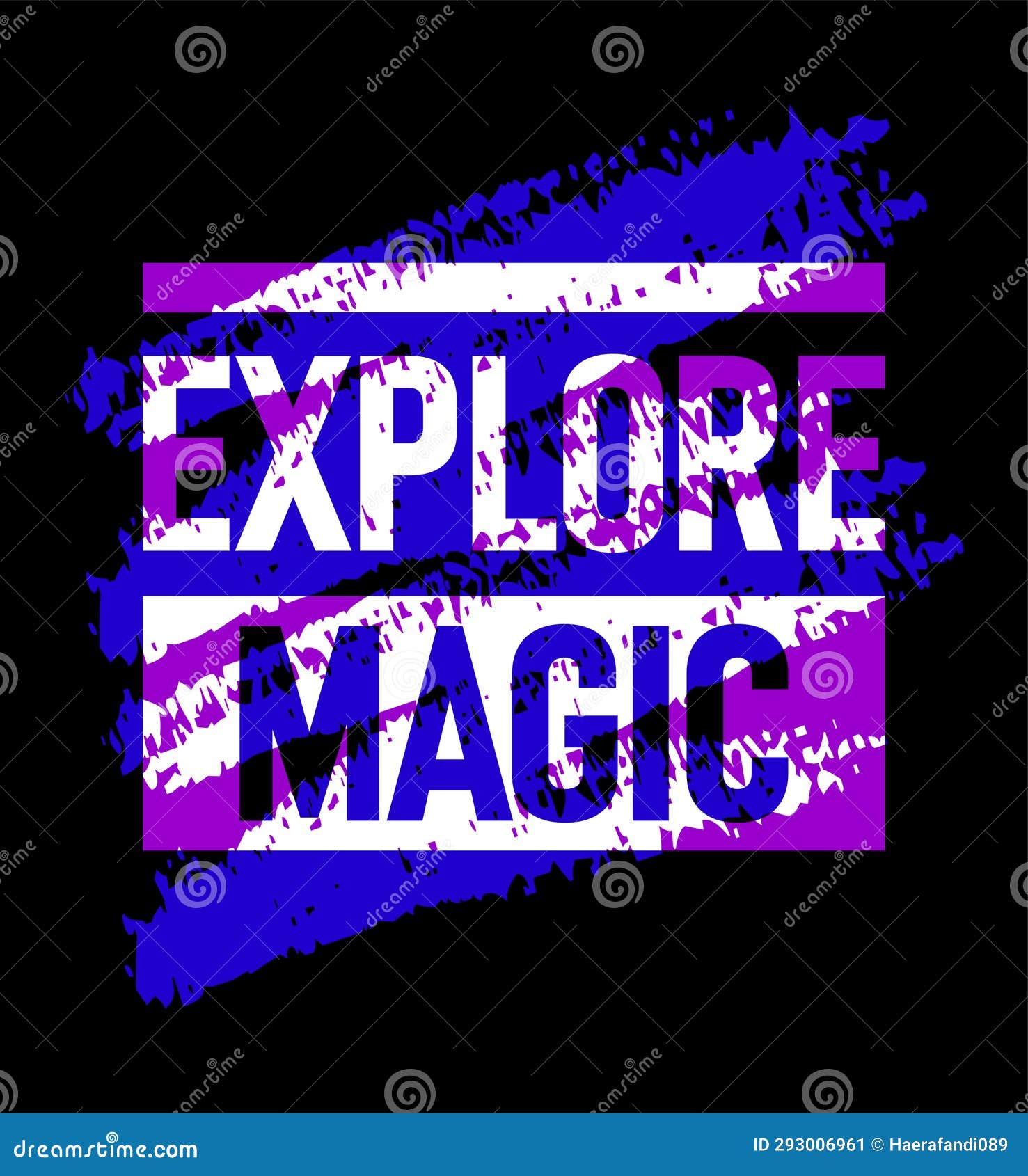 Explore Magic Motivational Stroke Typepace Design, Slogan T-shirt ...