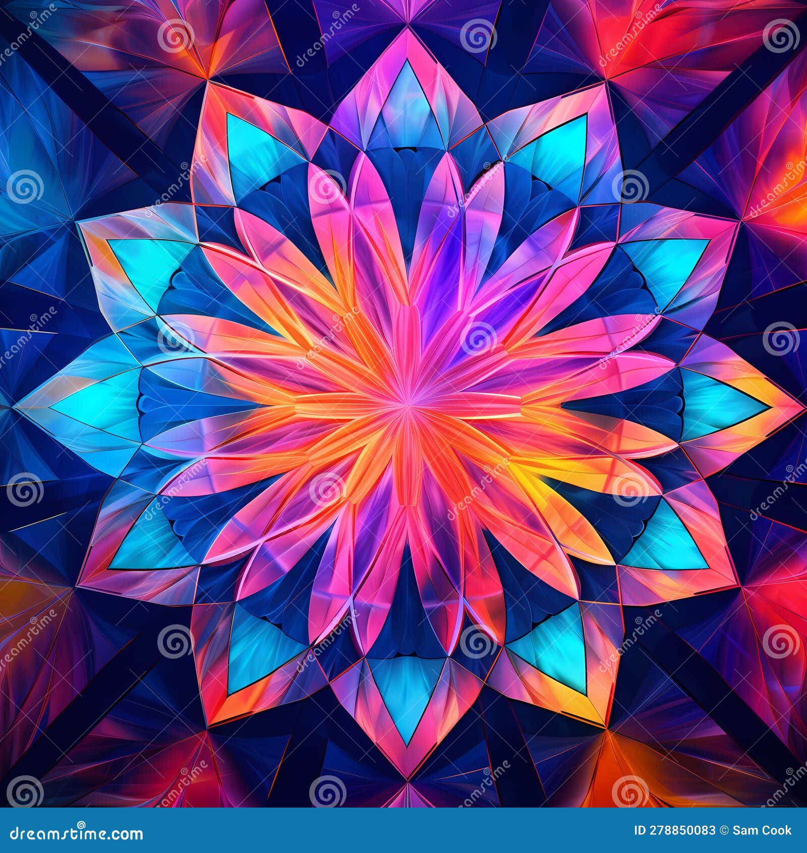 Explore the Mesmerising Patterns of a Kaleidoscope-inspired Geometric ...