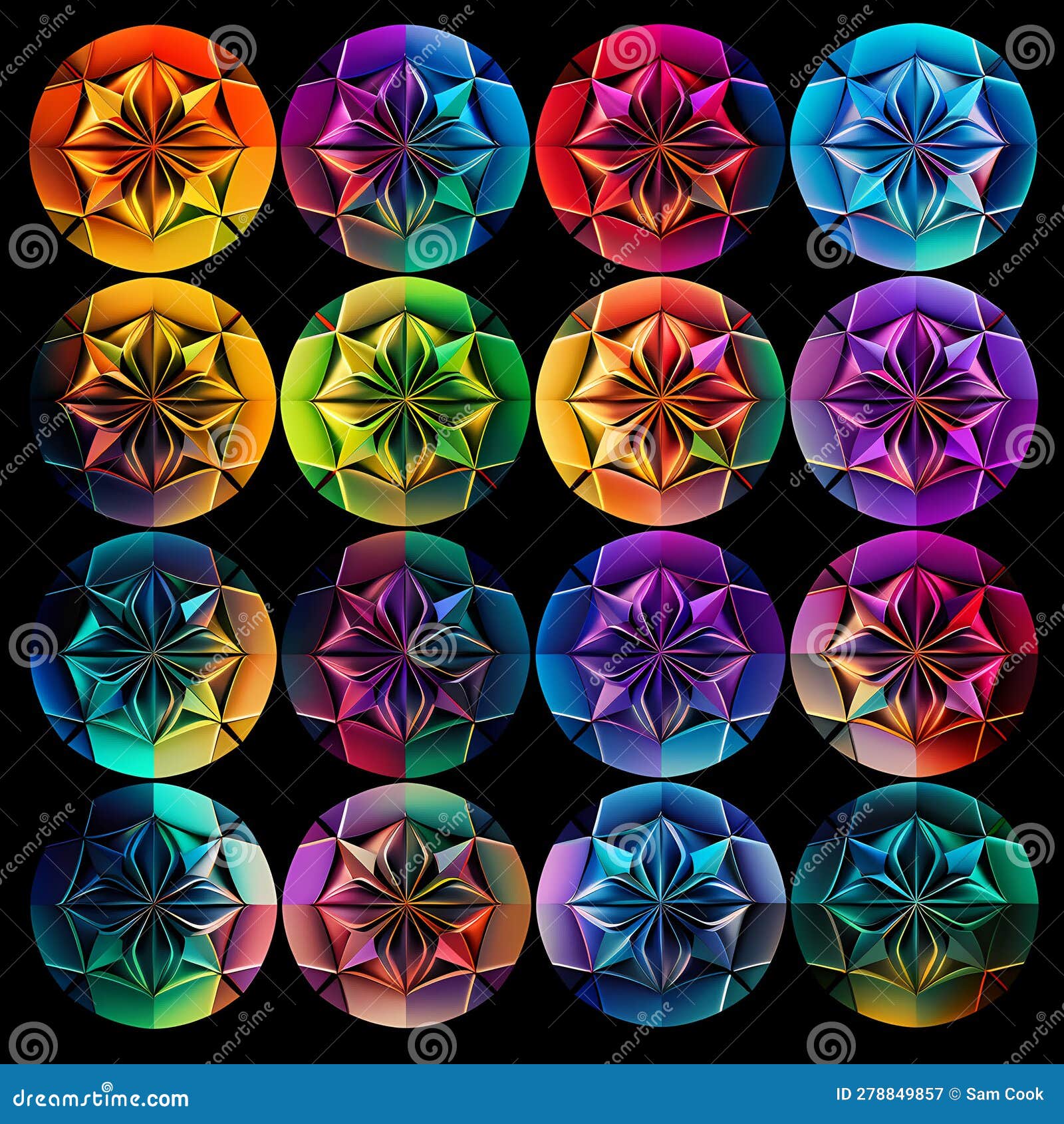 Explore the Mesmerising Patterns of a Kaleidoscope-inspired Geometric ...