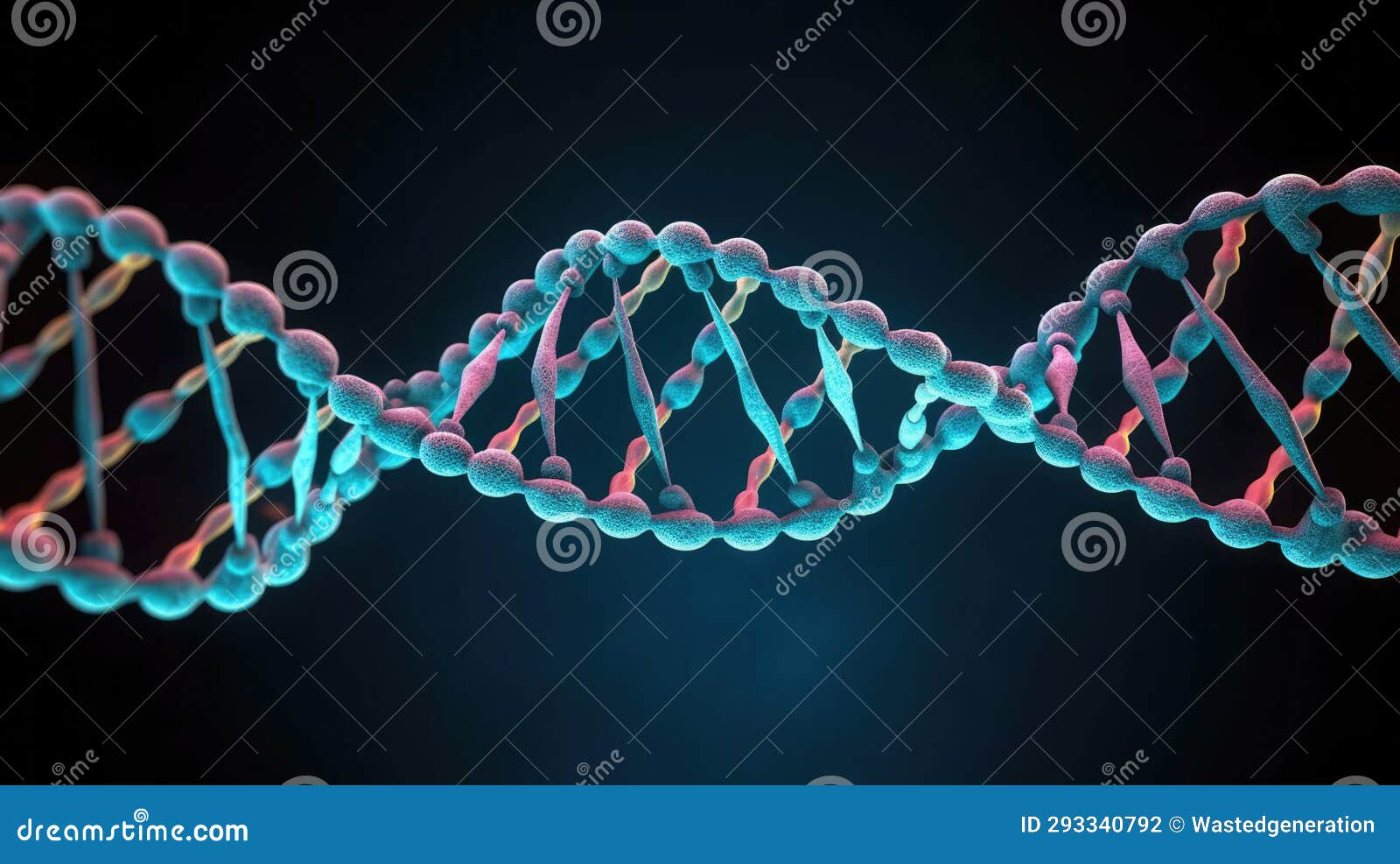 3D DNA Molecules, Illustrating the Intricate Structure of Life S ... 3D DNA Molecules, Illustrating the Intricate Structure of Life S ...