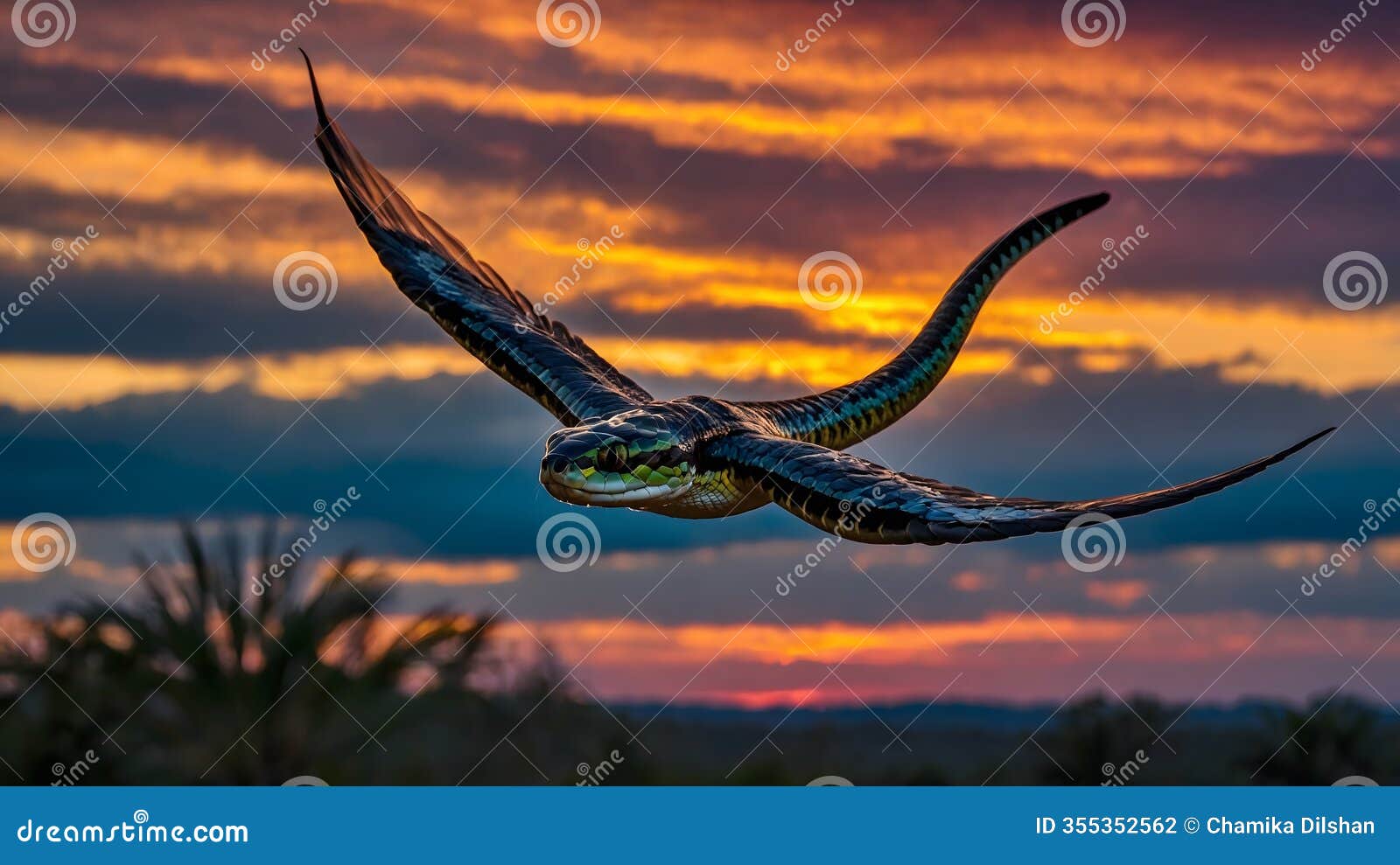 Close-Up of King Cobra Scales Highlighting Intricate Patterns and ...