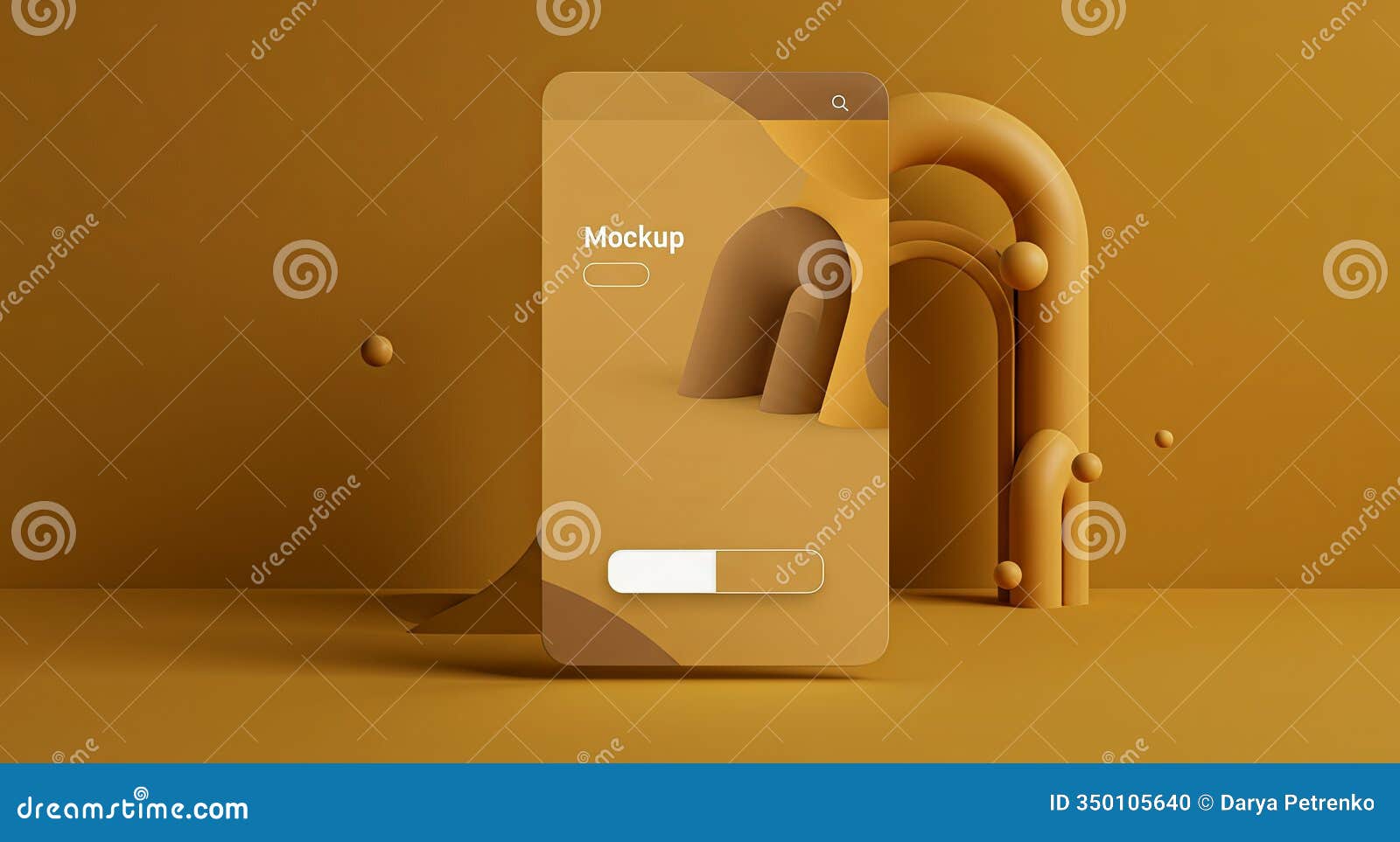 Explore this Minimalist Mobile App Interface Design Blending Abstract ...