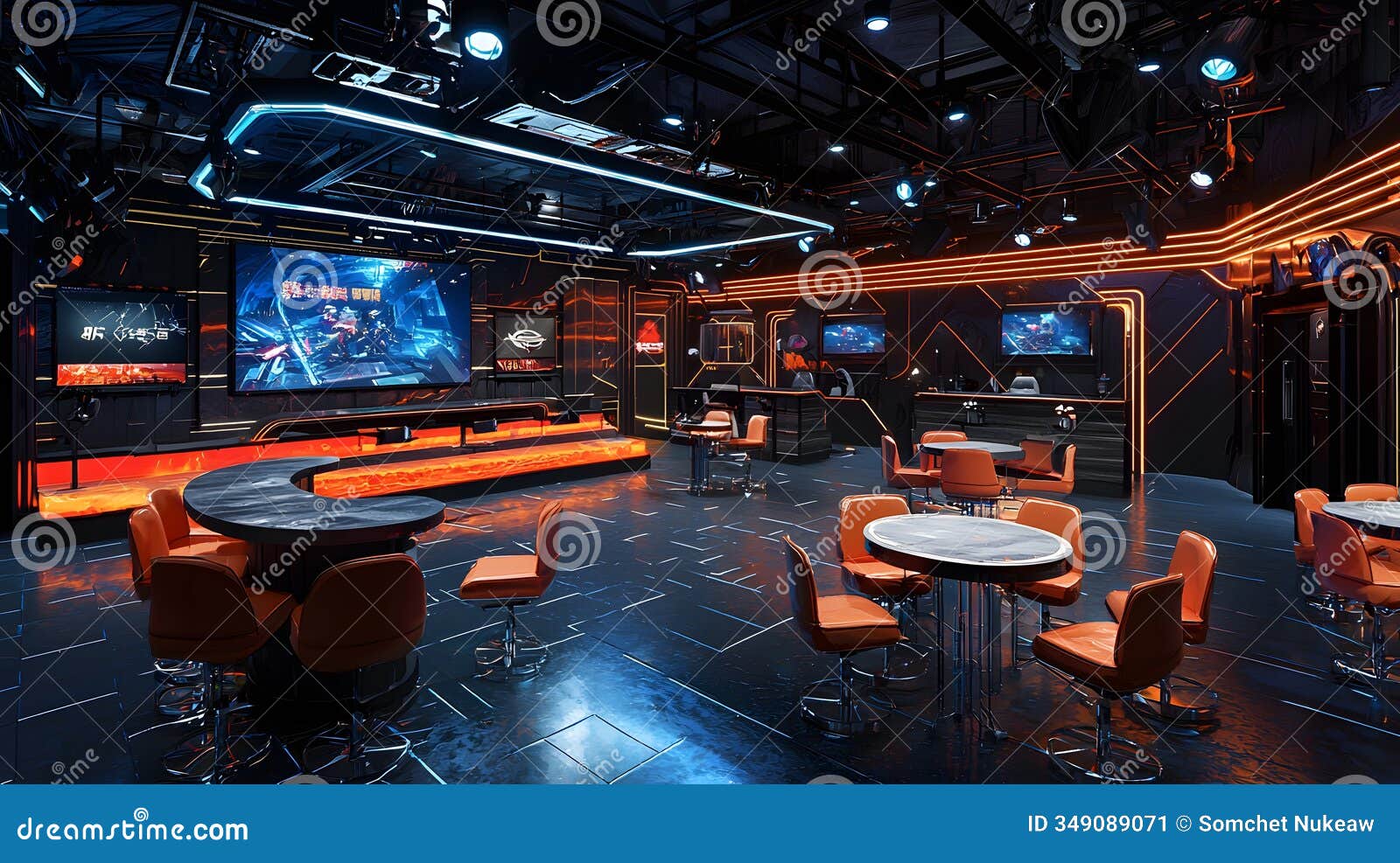 Explore the Modern Gaming Lounge Designed for Ultimate Entertainment ...