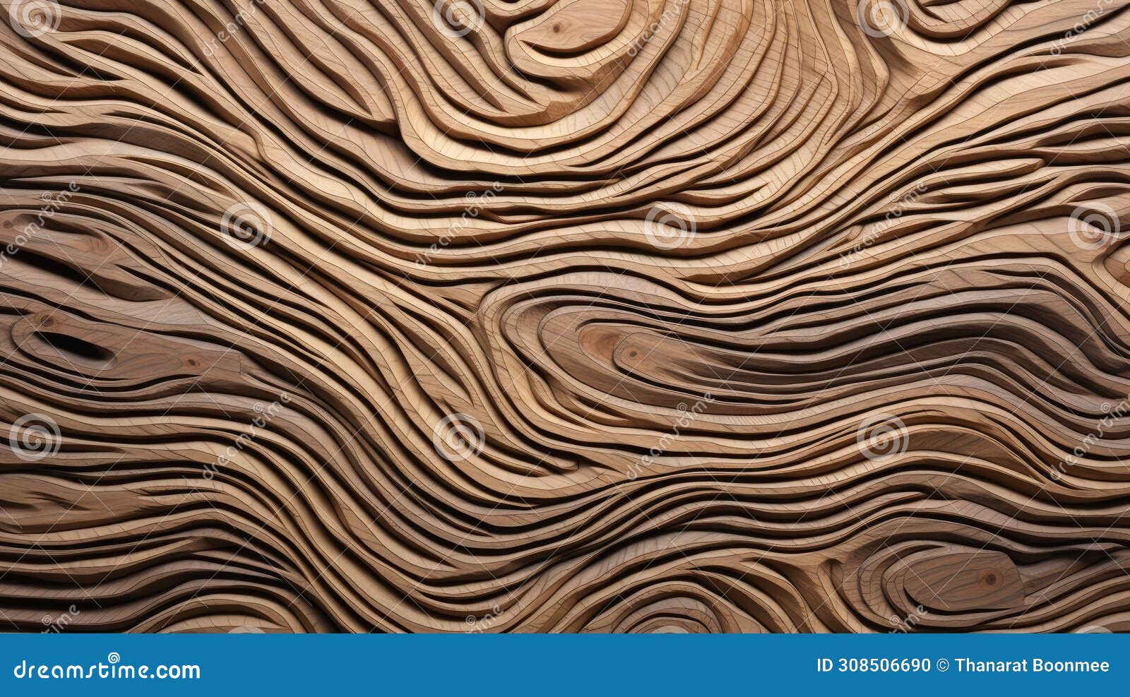 Delve into the Organic Warmth of a Wooden Cut Texture. Ai Generated ...