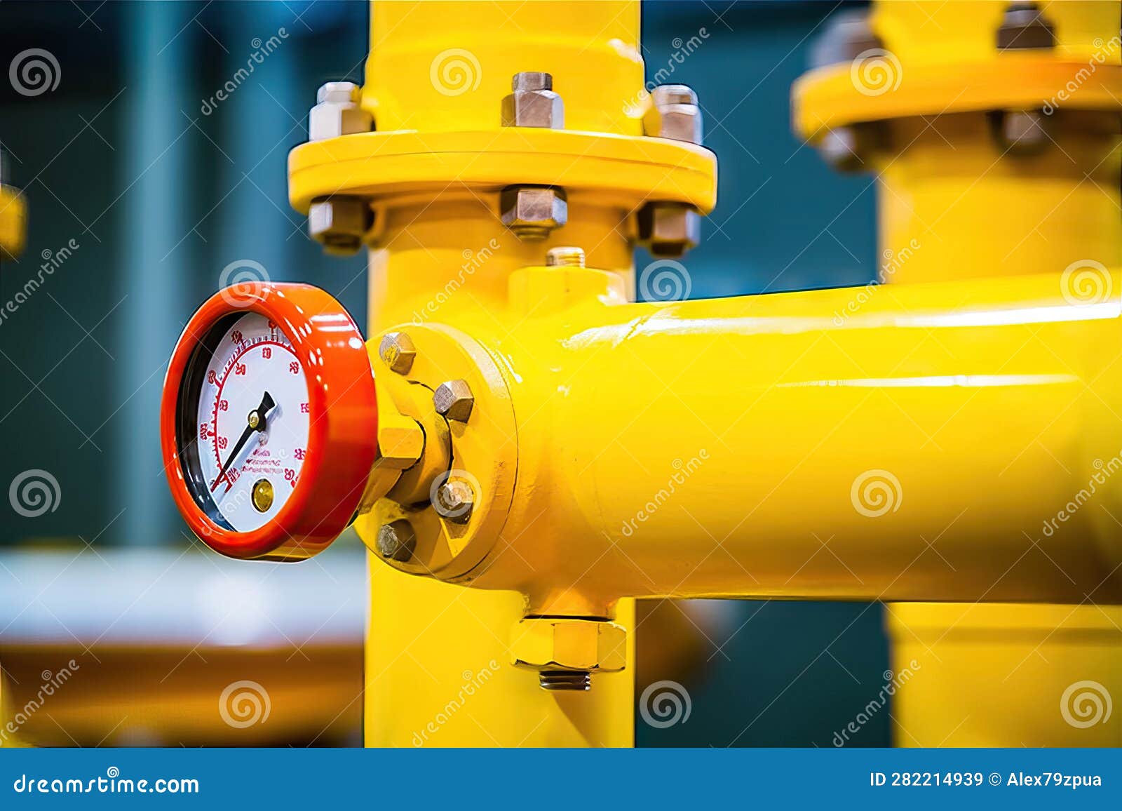 Gas Pipe Reducer: Efficient Gas Flow Control - Generative AI Stock ...