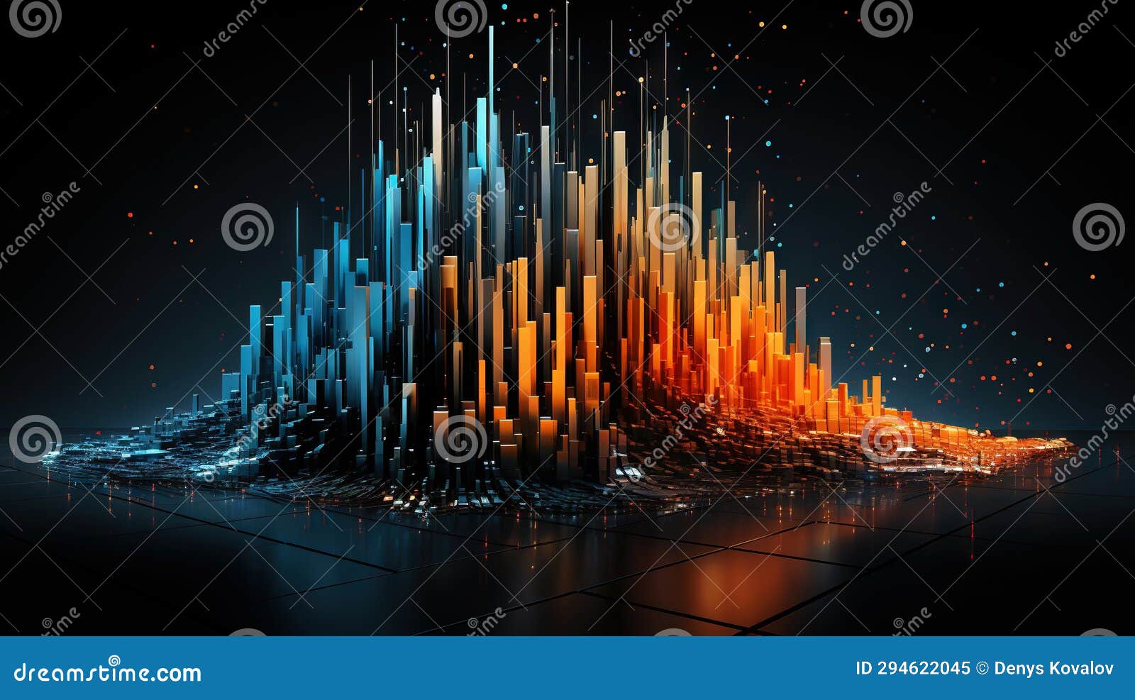 Explore the Power of Big Data Striking Image. Generative AI Stock Image ...