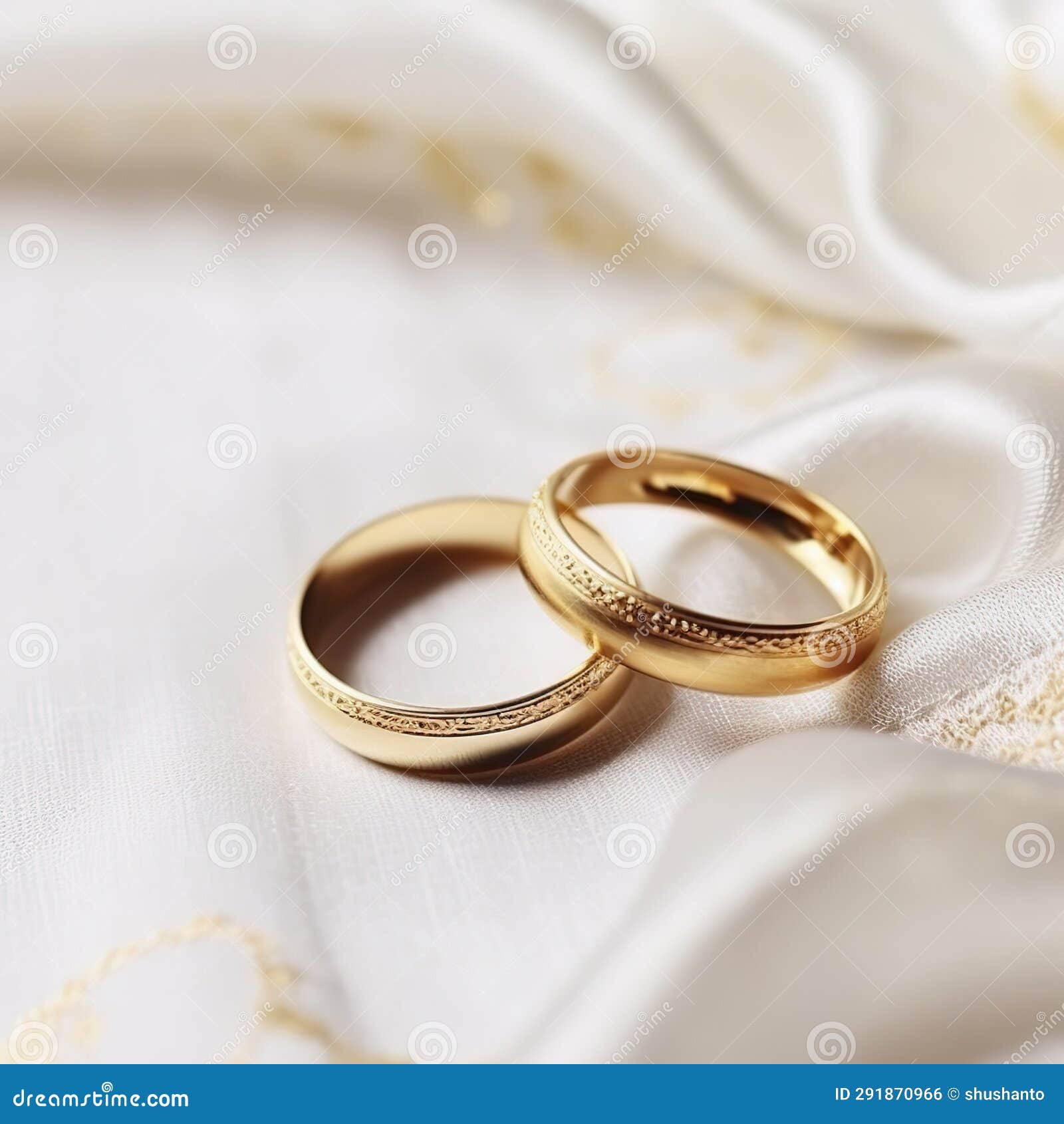 Wedding Rings Background Wallpaper Stock Illustration - Illustration of ...