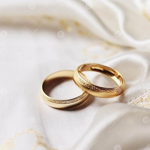 Wedding Rings Background Wallpaper Stock Illustration - Illustration of ...
