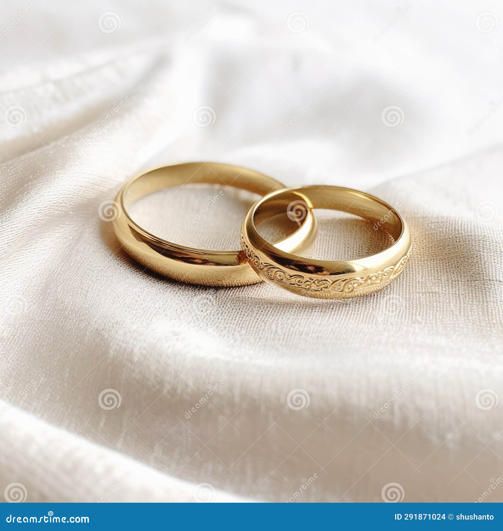 Wedding Rings Background Wallpaper Stock Illustration - Illustration of ...