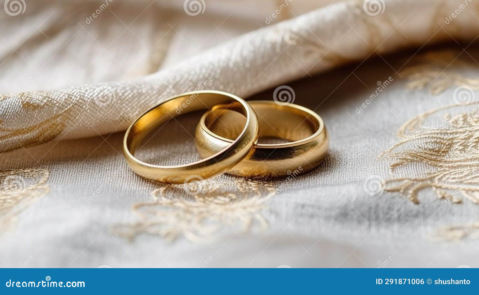 Wedding Rings Background Wallpaper Stock Illustration - Illustration of ...