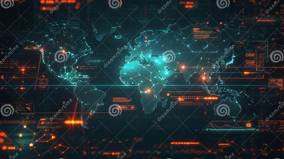 Explore Real-time Global Communication Links and Data Flow on an ...