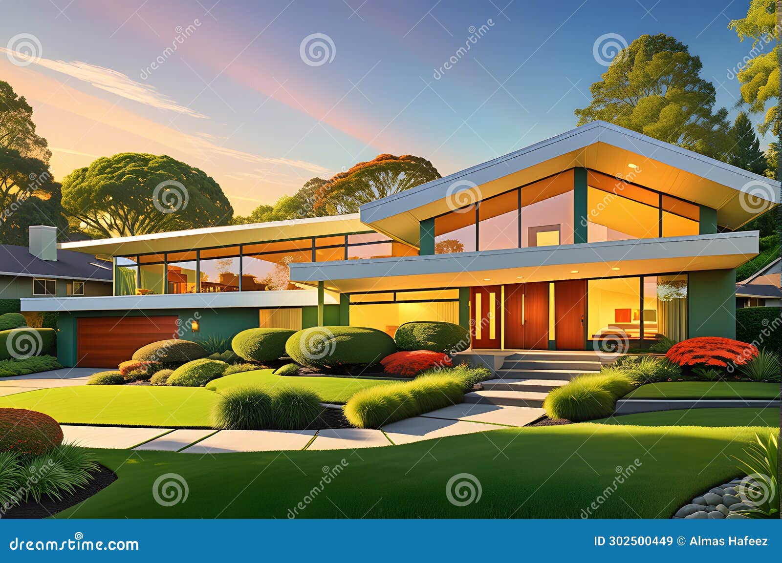 Home Designs Exterior of Outer Building Depicting Real Estate Concept ...