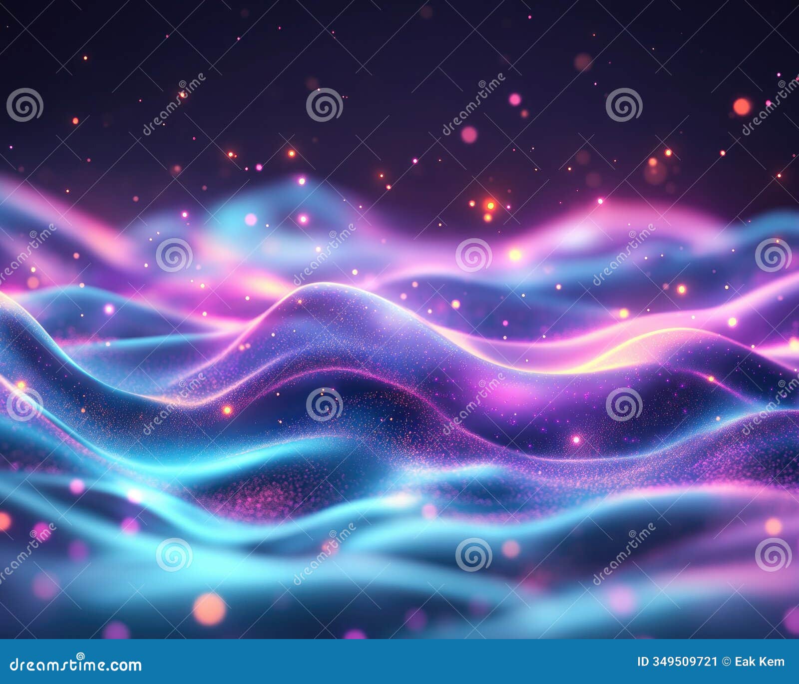 Explore the Serene Mindscape Vibrant Neural Networks Glowing with ...