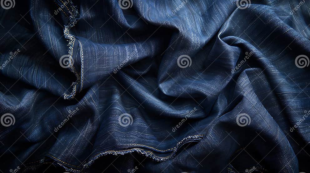 Rugged Black Denim Fabrics: Modern Canvas Textures Stock Illustration ...