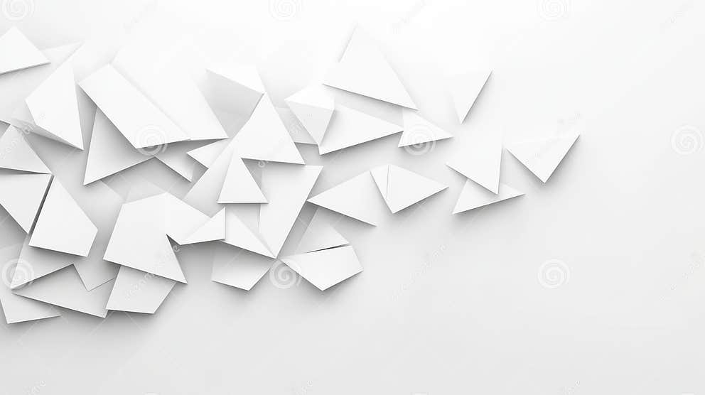 Explore a Sleek, Abstract 3D Triangle Design, Perfect for Modern ...