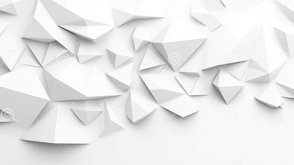 Explore a Sleek, Abstract 3D Triangle Design, Perfect for Modern ...