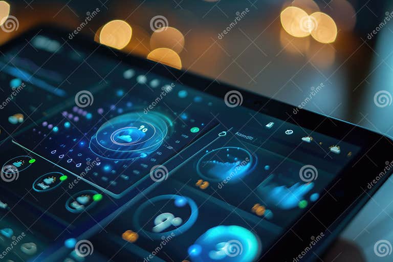 Explore a Sleek Digital Dashboard with Data Visualization on a Tablet ... Explore a Sleek Digital Dashboard with Data Visualization on a Tablet ...