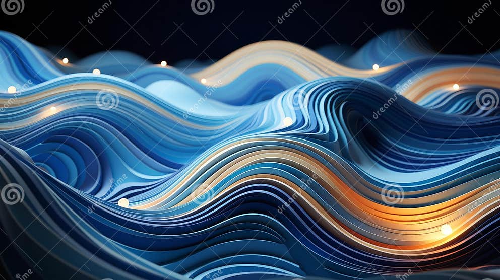 Explore a Sleek Geometric Interstellar Design with Flat Texture and ...