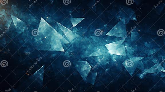 Explore a Sleek Geometric Interstellar Design with Flat Texture and ...